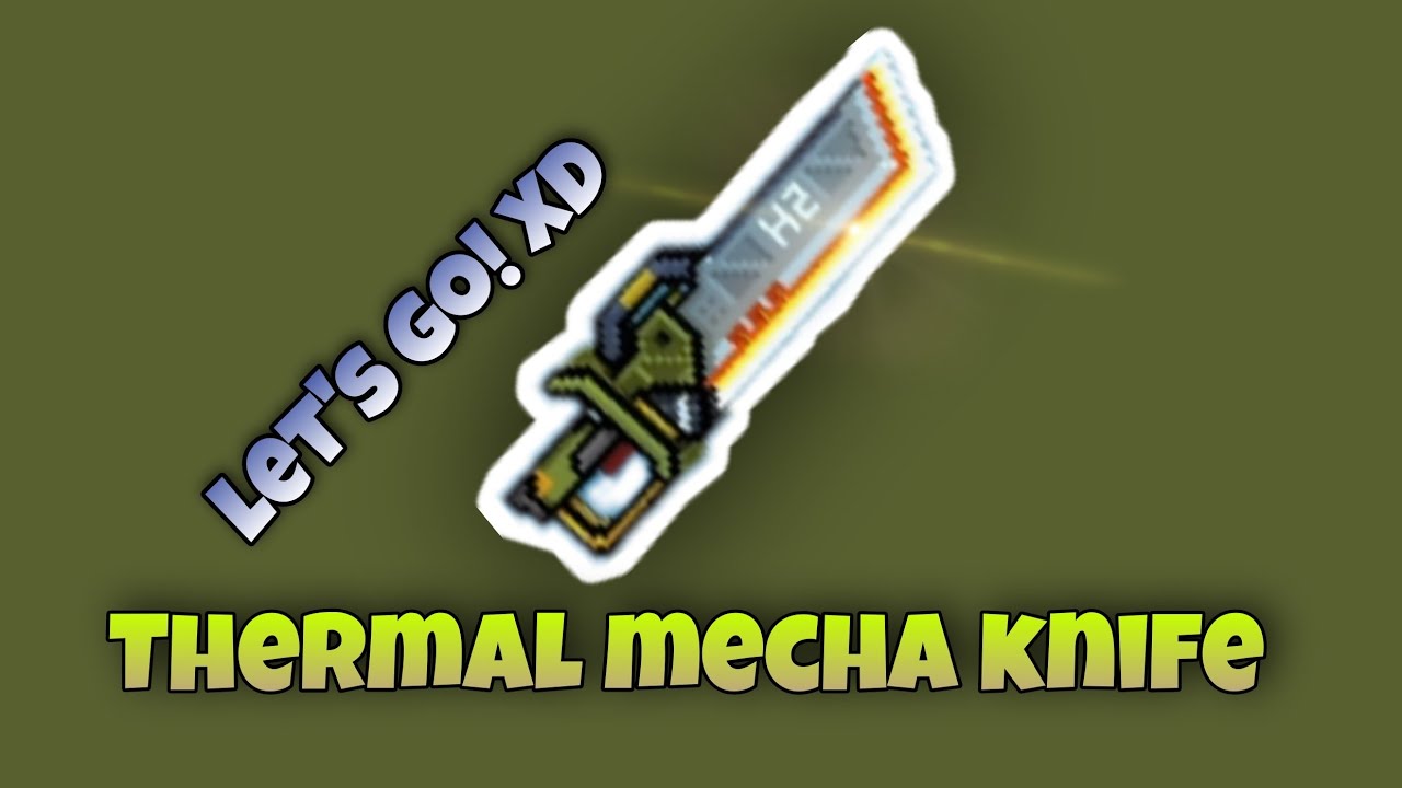 I finally got Thermal mecha knife!!! #14 | PG3D - YouTube
