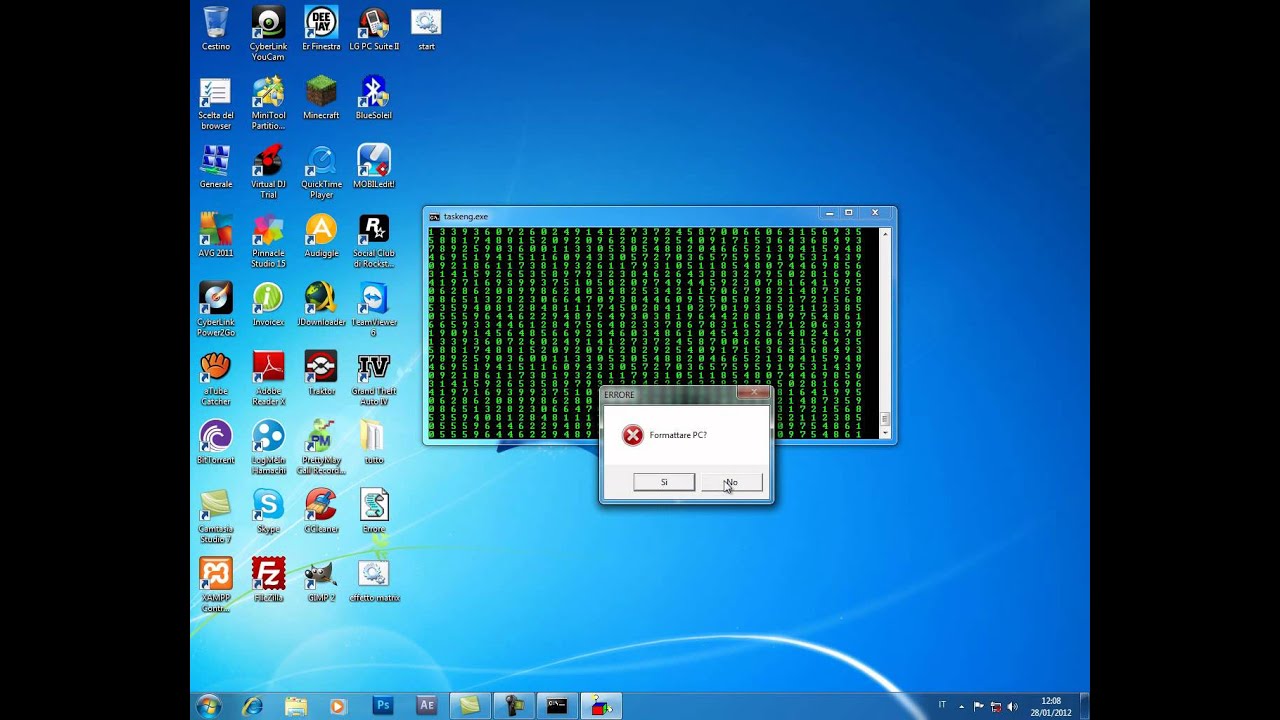 Creare 3 finti virus e farli eseguire in automatico!! [ROB] - YouTube