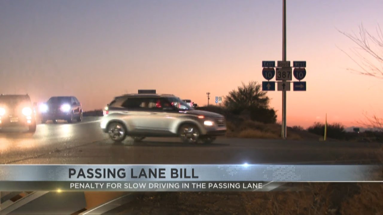 New bill seeks to combat left-lane blockers with $500 penalty - YouTube
