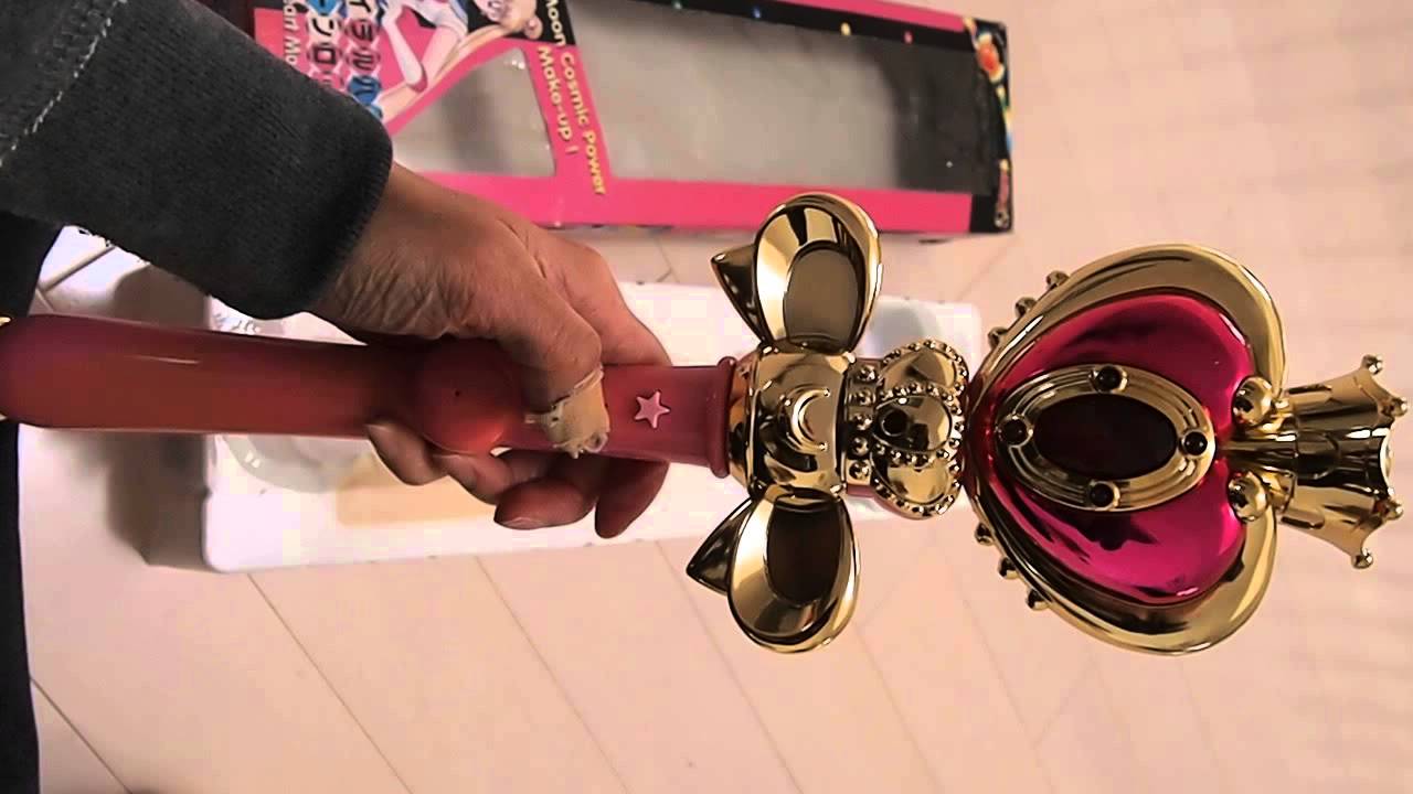 Sailor Moon S Spiral Heart Moon Rod - YouTube