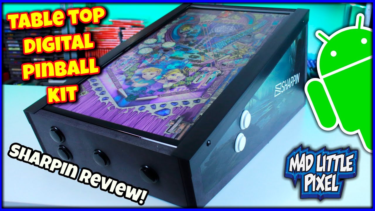 Table Top Digital Pinball Powered By A Beelink Android Box! Sharpin Ultra BRUTALLY Honest REVIEW ...