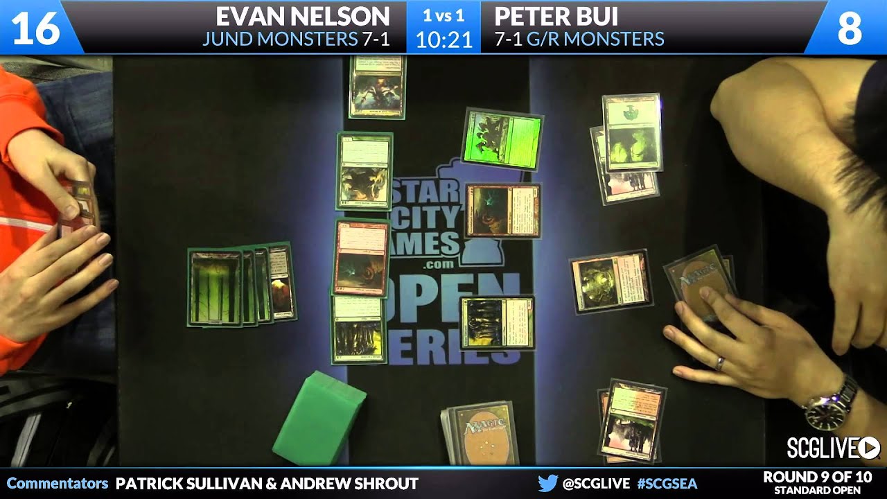 SCGSEA - Standard - Round 9b - Evan Nelson vs Peter Bui - YouTube