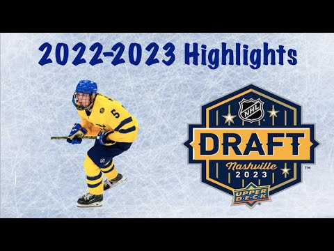 2023 NHL Draft : Tom Willander - 22-23 Highlights (U18) - YouTube