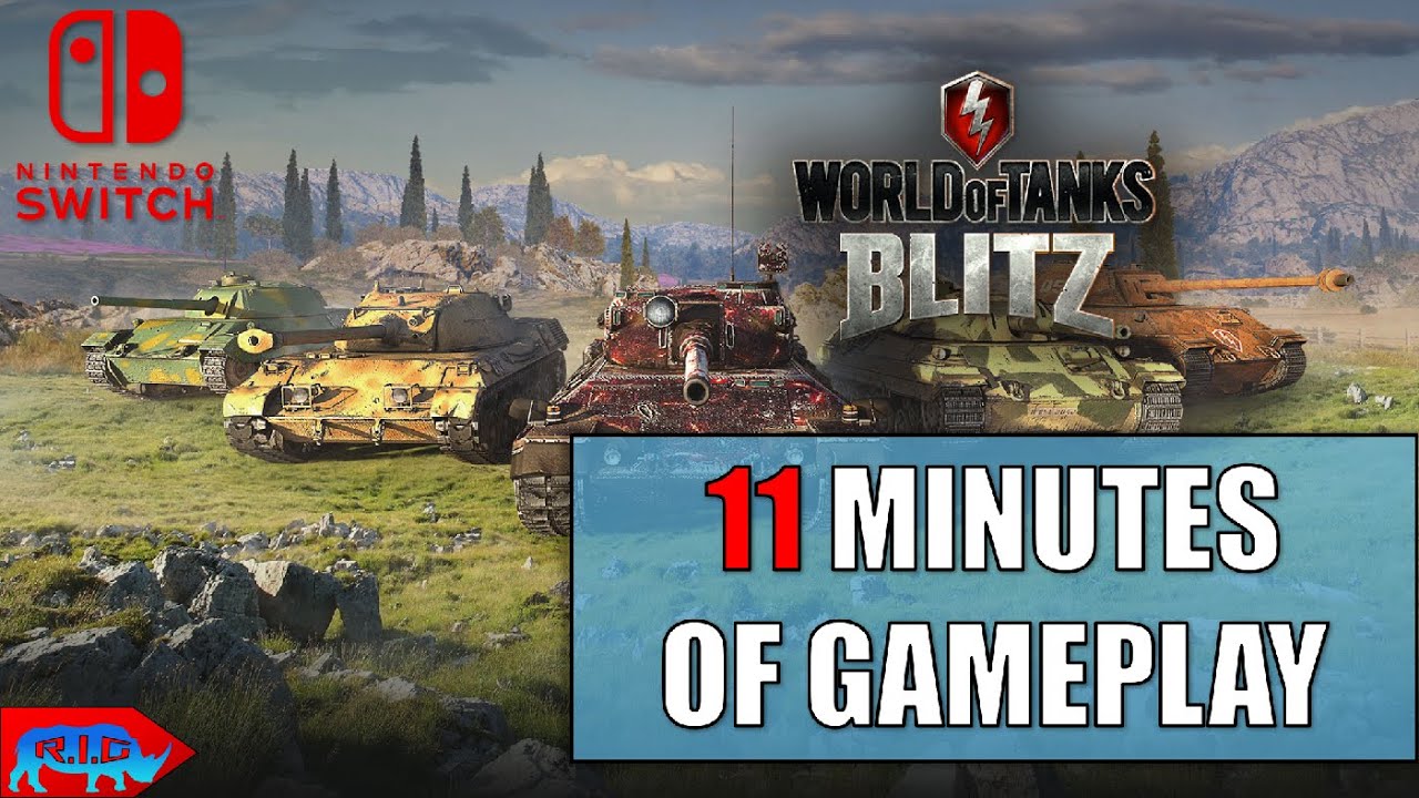 World of Tanks Blitz Gameplay Nintendo Switch | WoTB Switch | 11 ...
