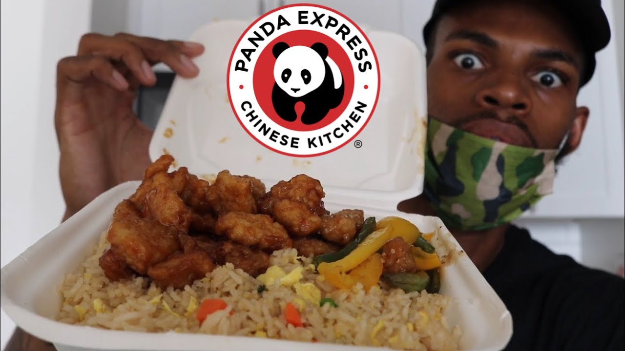 Panda Express Orange Chicken And Fried Rice