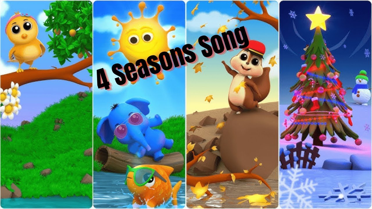 Fun Seasons Song l Sing and dance through the four seasons! | Kids ...