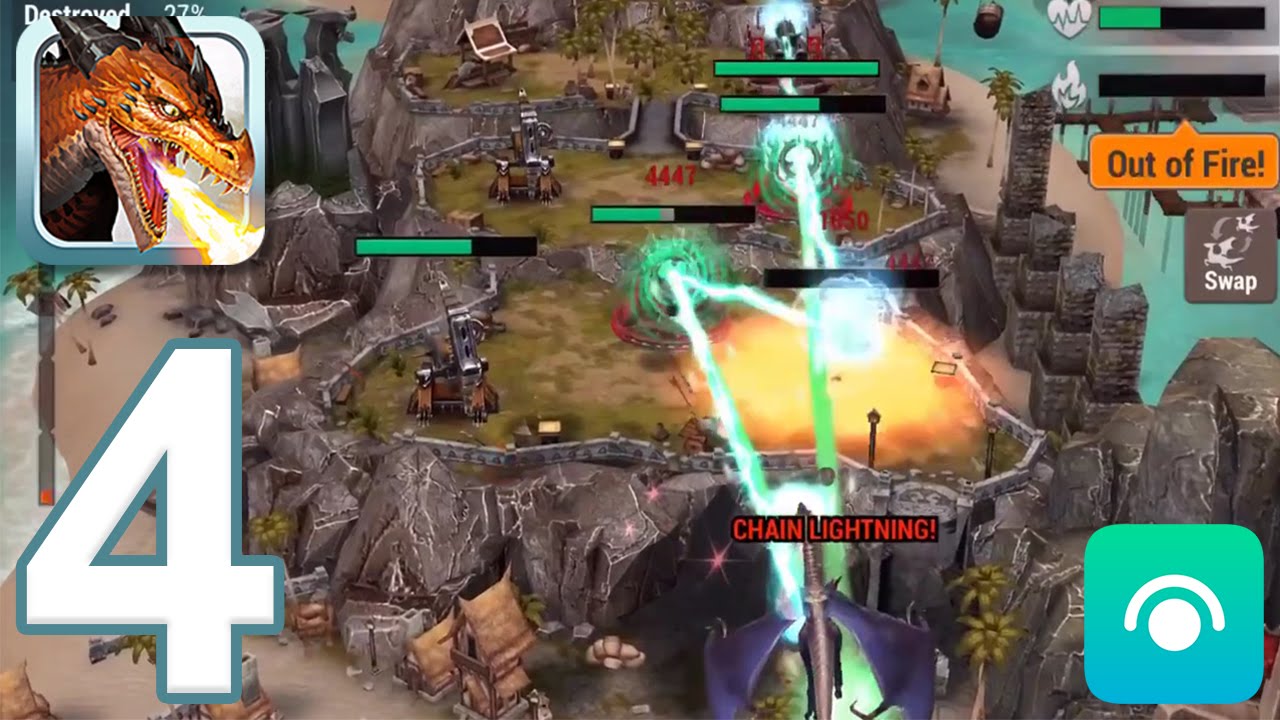 War Dragons - Gameplay Walkthrough Part 4 - Level 5-6 (iOS) - YouTube