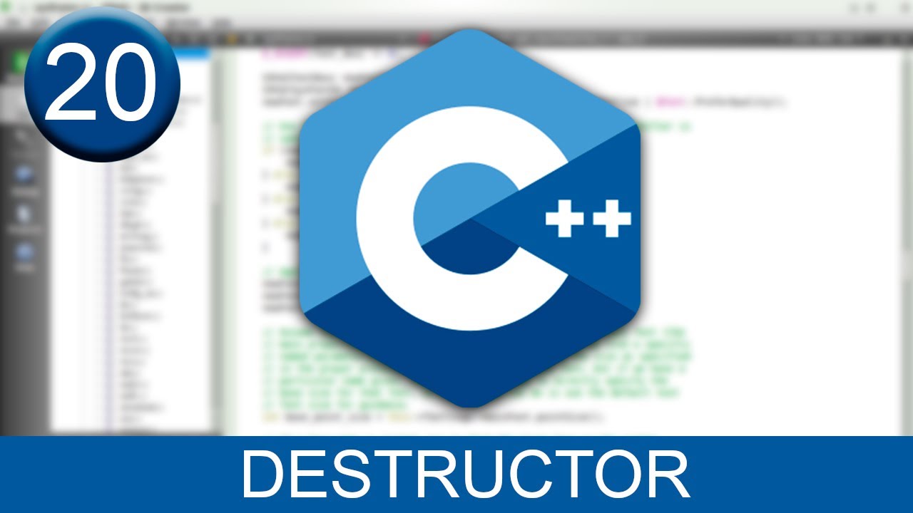 Tutorial sobre el Destructor en Lenguaje C++ - YouTube