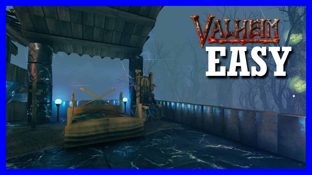 A new BEDROOM — VALHEIM : easy (21) - YouTube