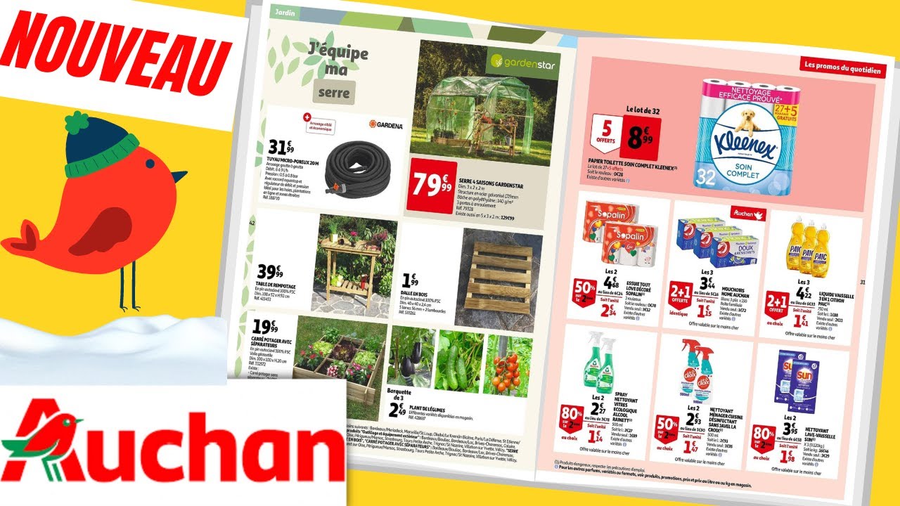 🌟 Catalogue AUCHAN du 14 au 20 mars 2023: des offres à ne pas manquer ...