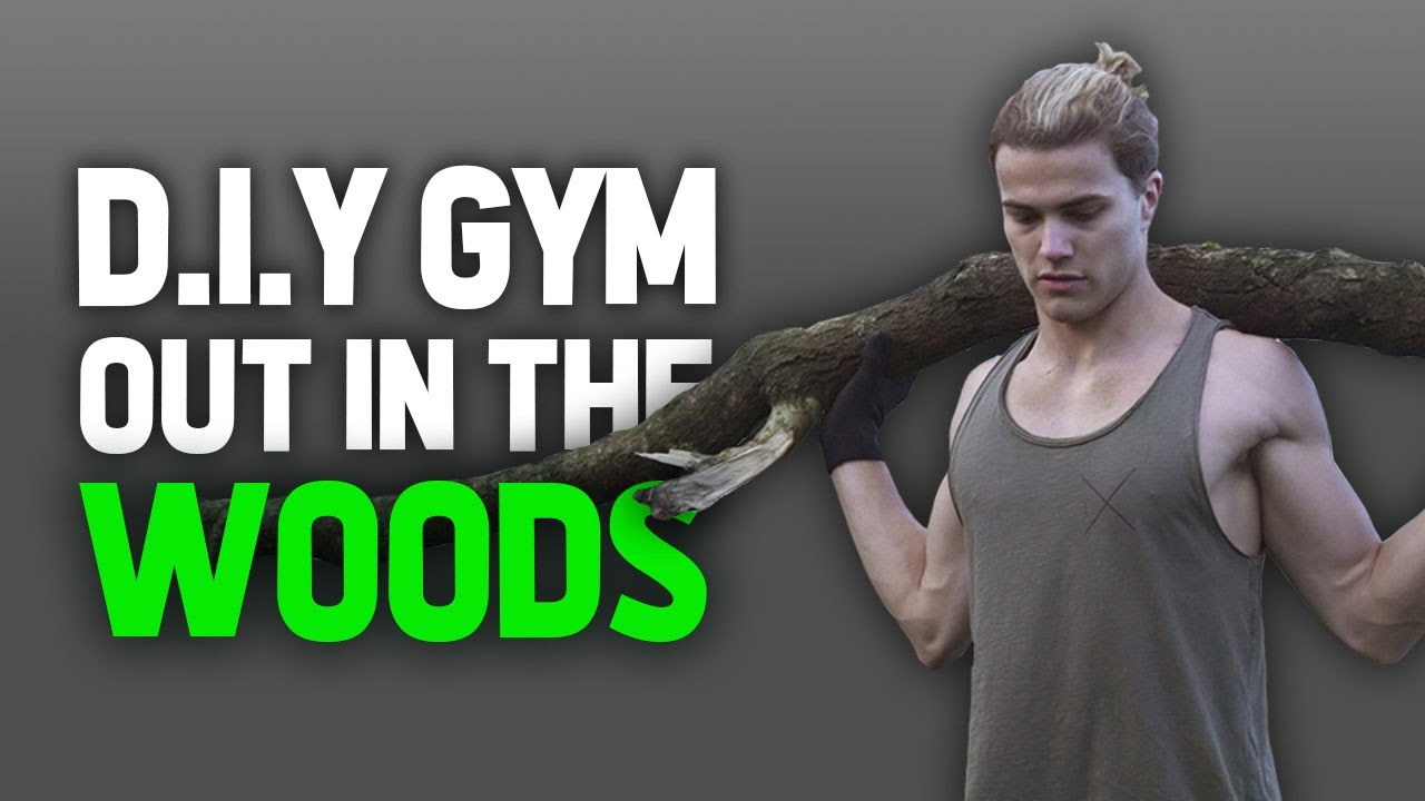 I MADE A GYM in a FOREST - YouTube
