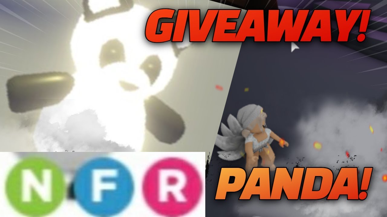 How to win a NFR PANDA!! *Not fake* "Giveaway Wednesday"! Adopt me ...