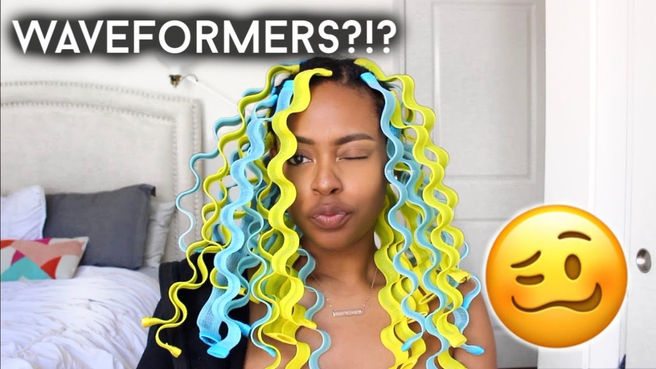 I Tried WAVE FORMERS On My Natural Hair! *SHOOK* - YouTube