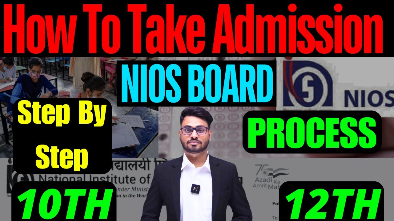 NIOS ADMISSION OPEN | nios admission process | fees details | on demand exam | Result | 10th ...