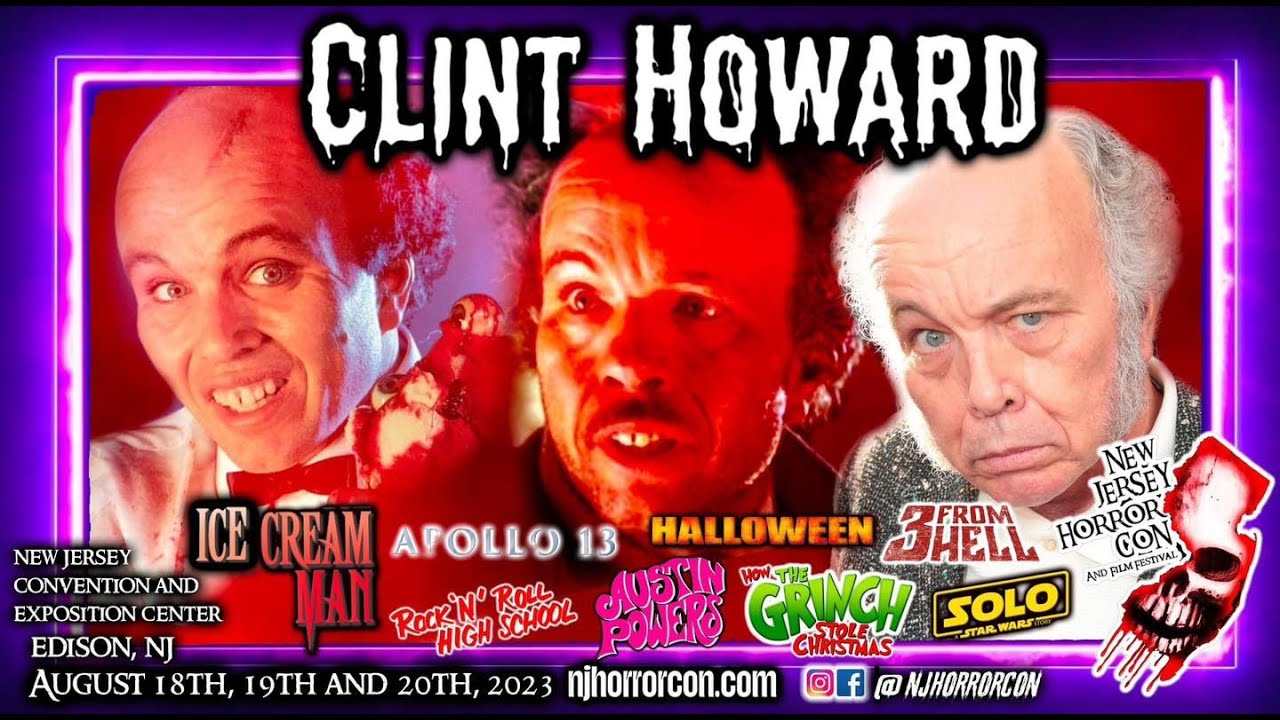 Clint Howard @ NJ Horror Con August 2023 - YouTube