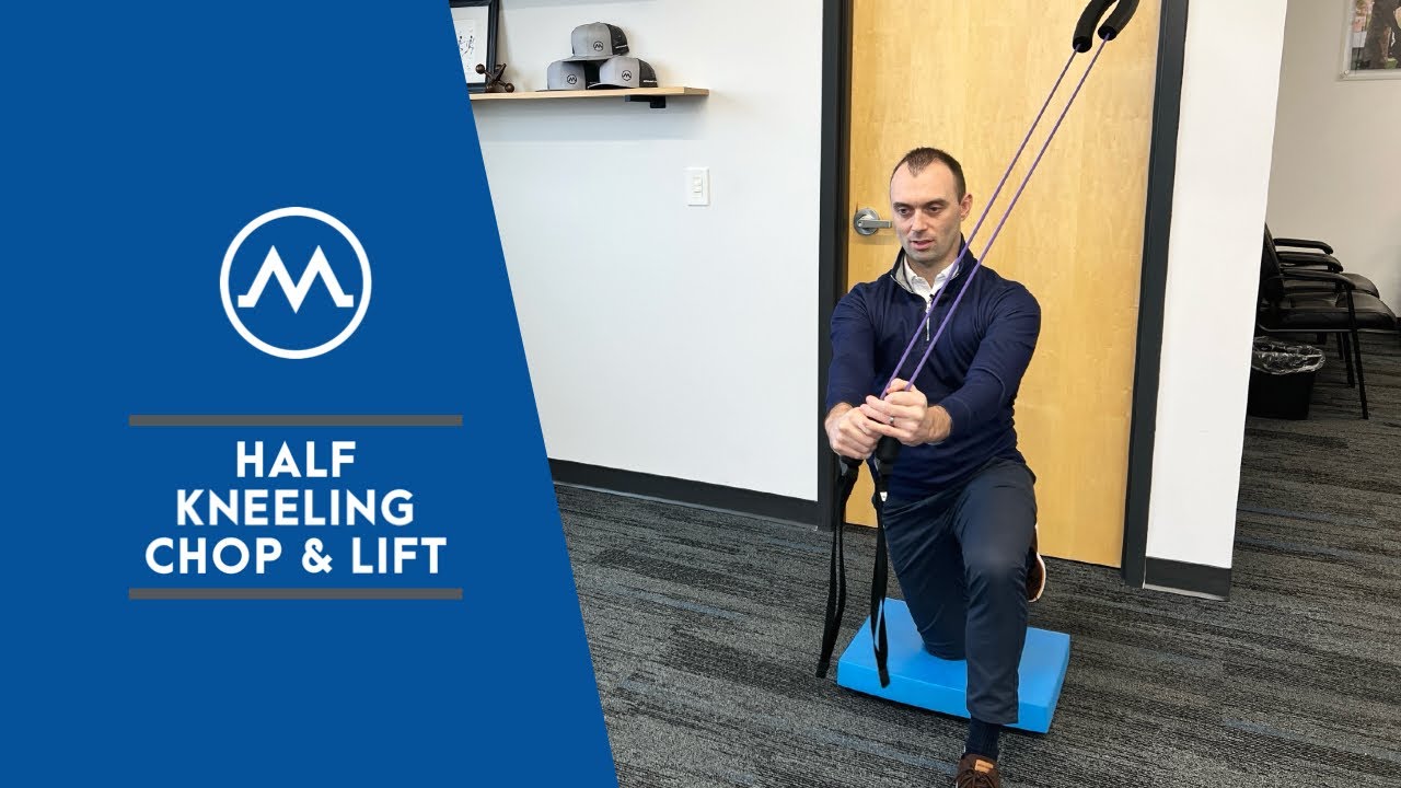 Half Kneeling Chop & Lift - YouTube