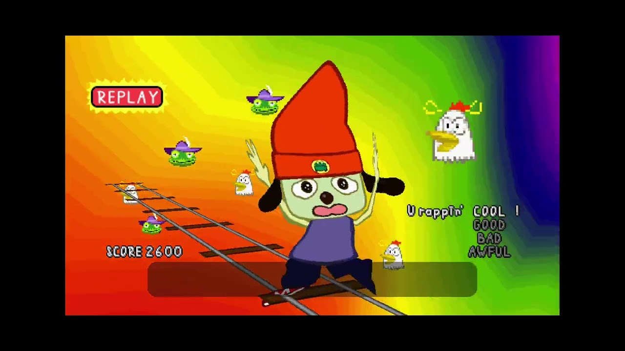 Parappa the Rapper Toilet Rap (Cool Mode) - YouTube