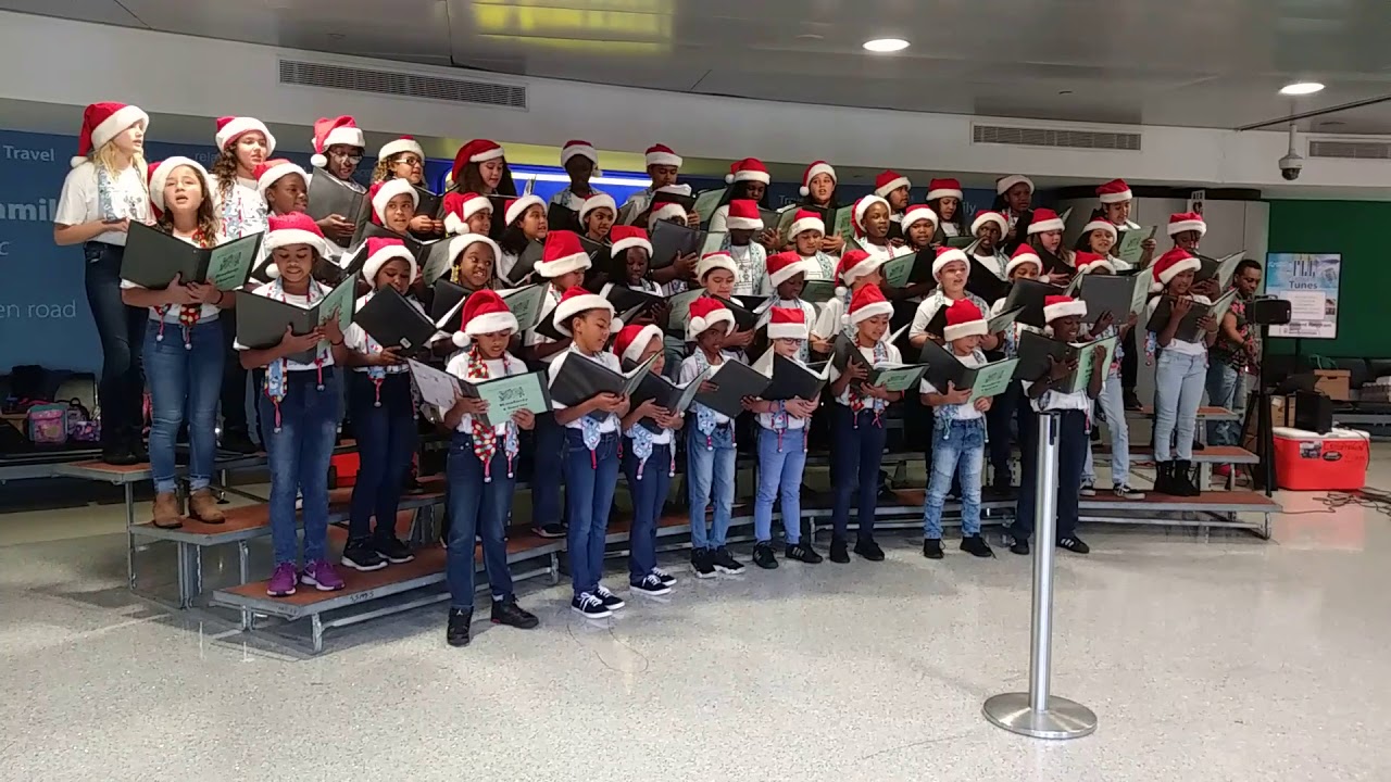 Christmas songs Cresthaven Elementary School - YouTube