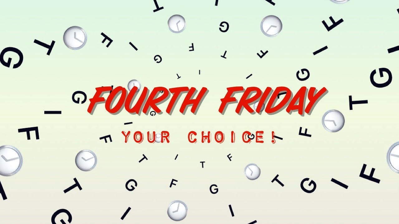Fourth Friday Your Choice for July #rowcounter - YouTube