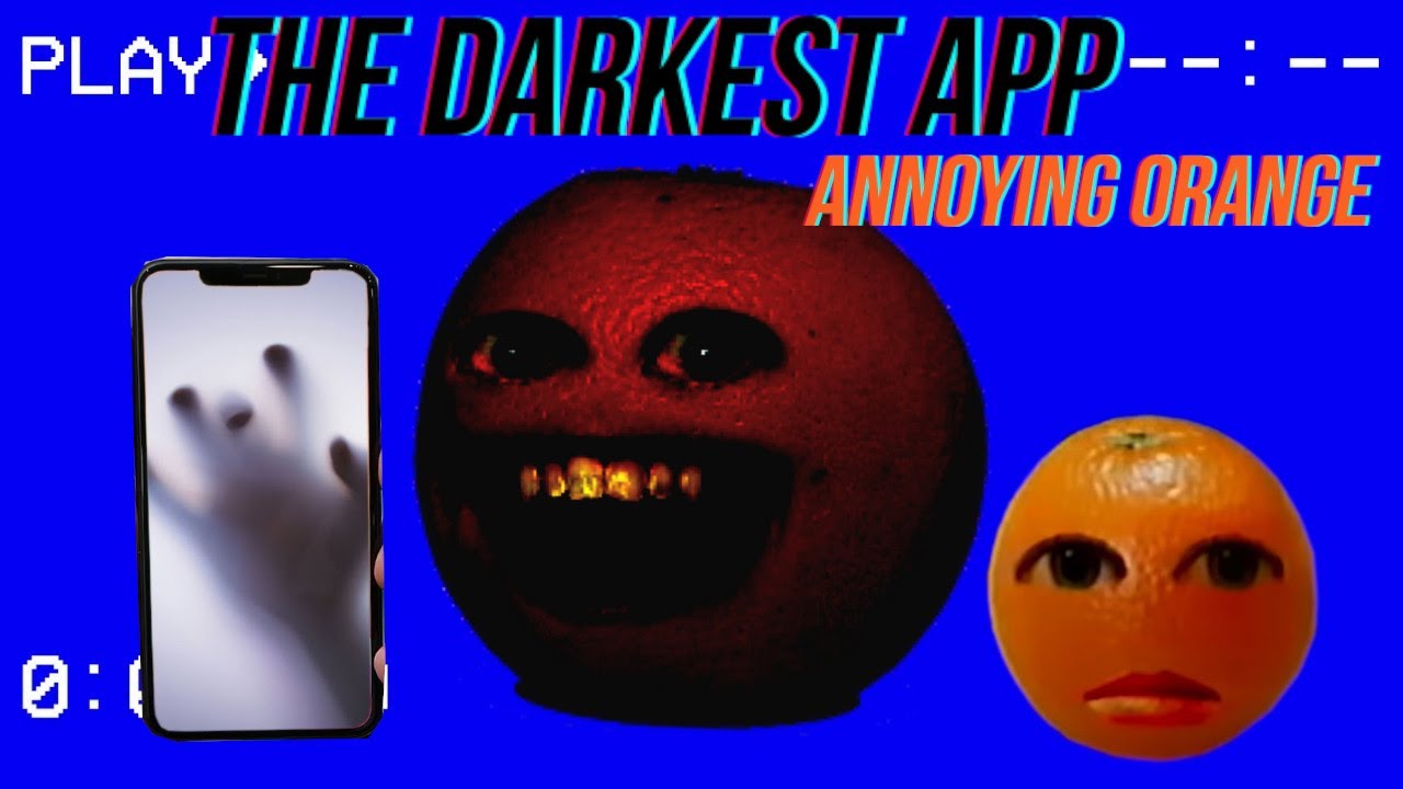 The Darkest App Exposed: The talking orange app - YouTube