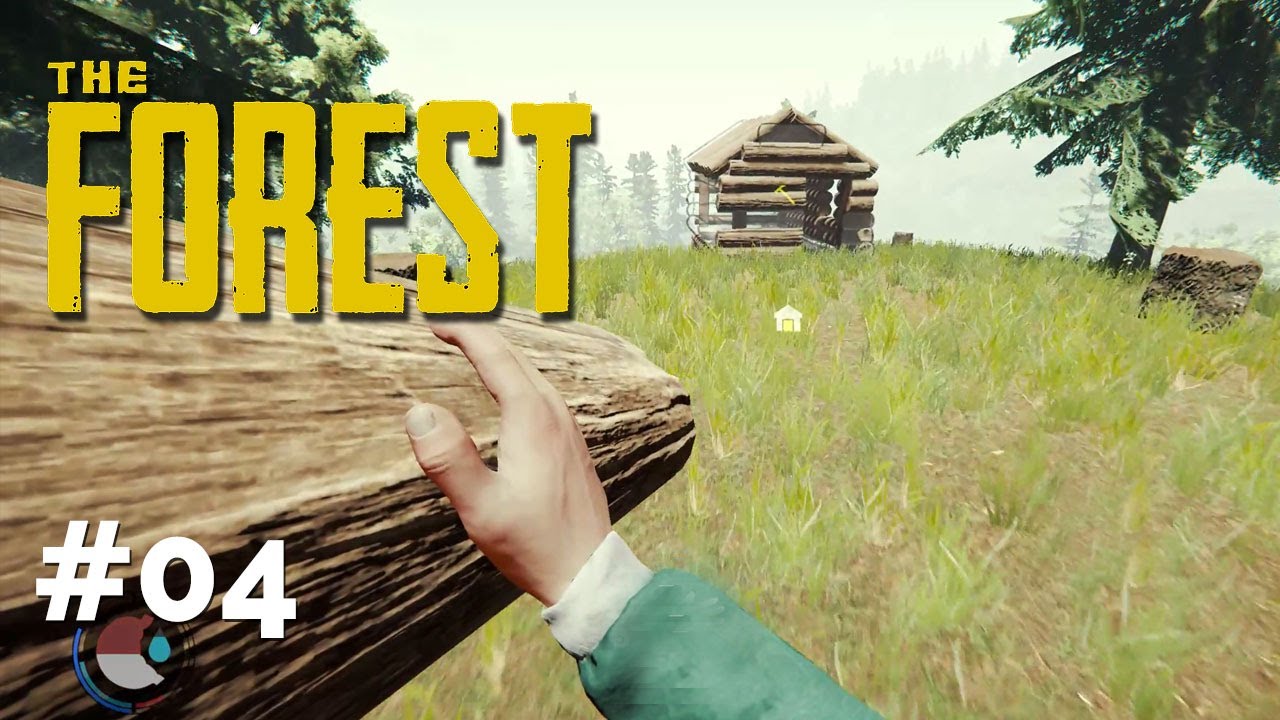 BUILDING THE CAMP AND DEFENCES | The Forest | EP04 - YouTube