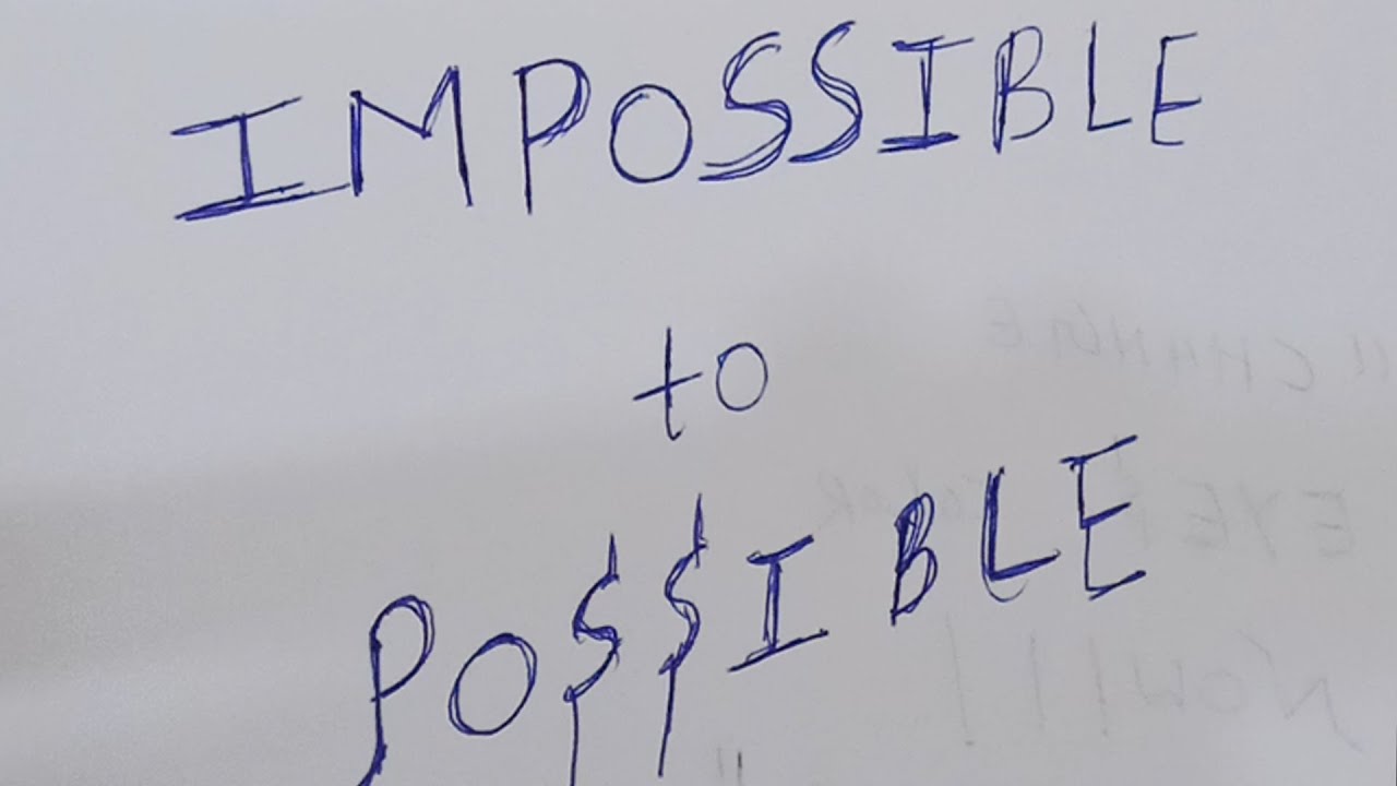 Spell To Make Or Change Impossible Things To Possible (TURN IMPOSSIBLE ...