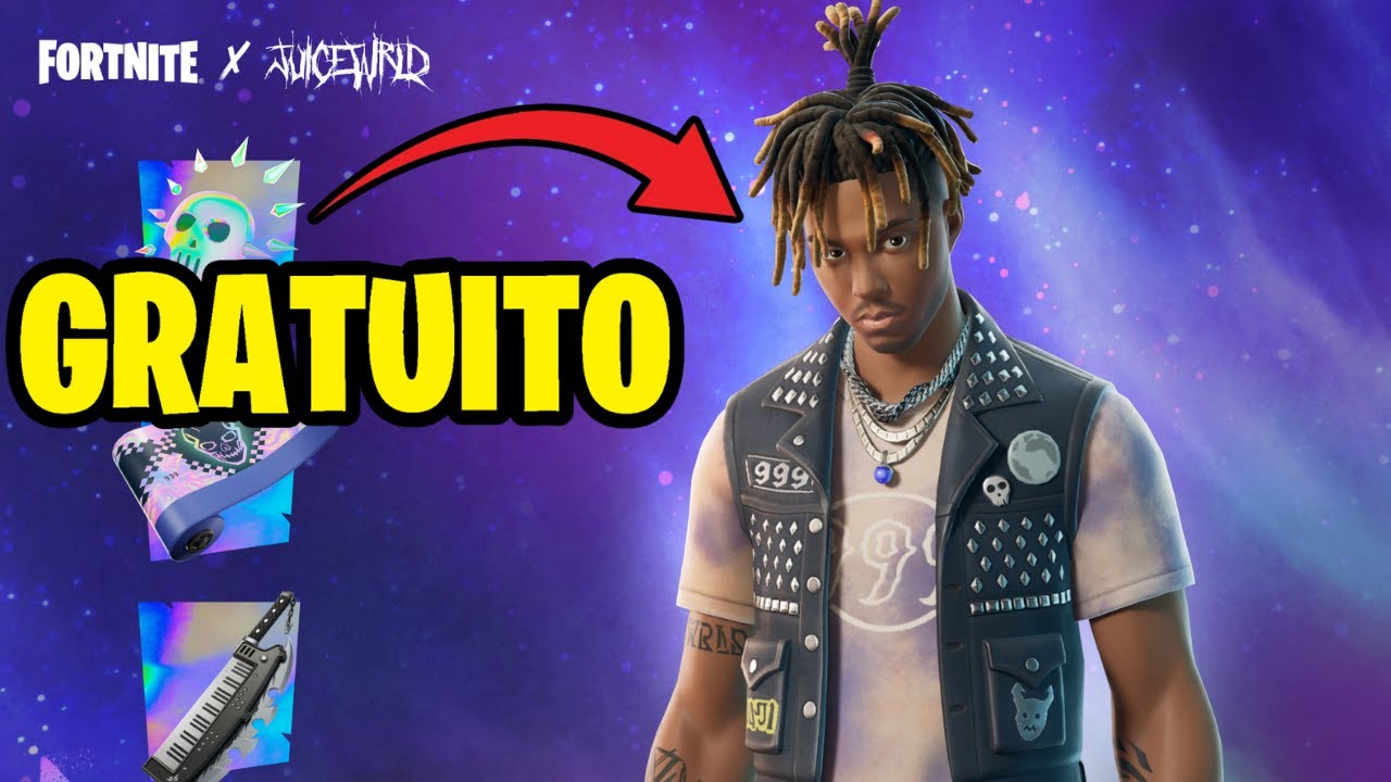 JUICE WRLD CHEGOU NO FORTNITE - YouTube