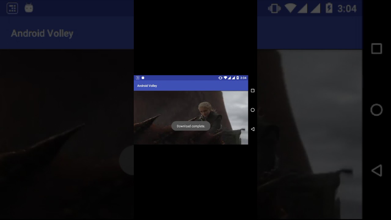 Download Video or File using Android Volley - YouTube