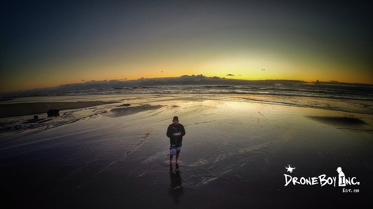 Sunset at Hamiltons Gap, West Coast, South Auckland, New Zealand by DroneBoy Inc. - YouTube