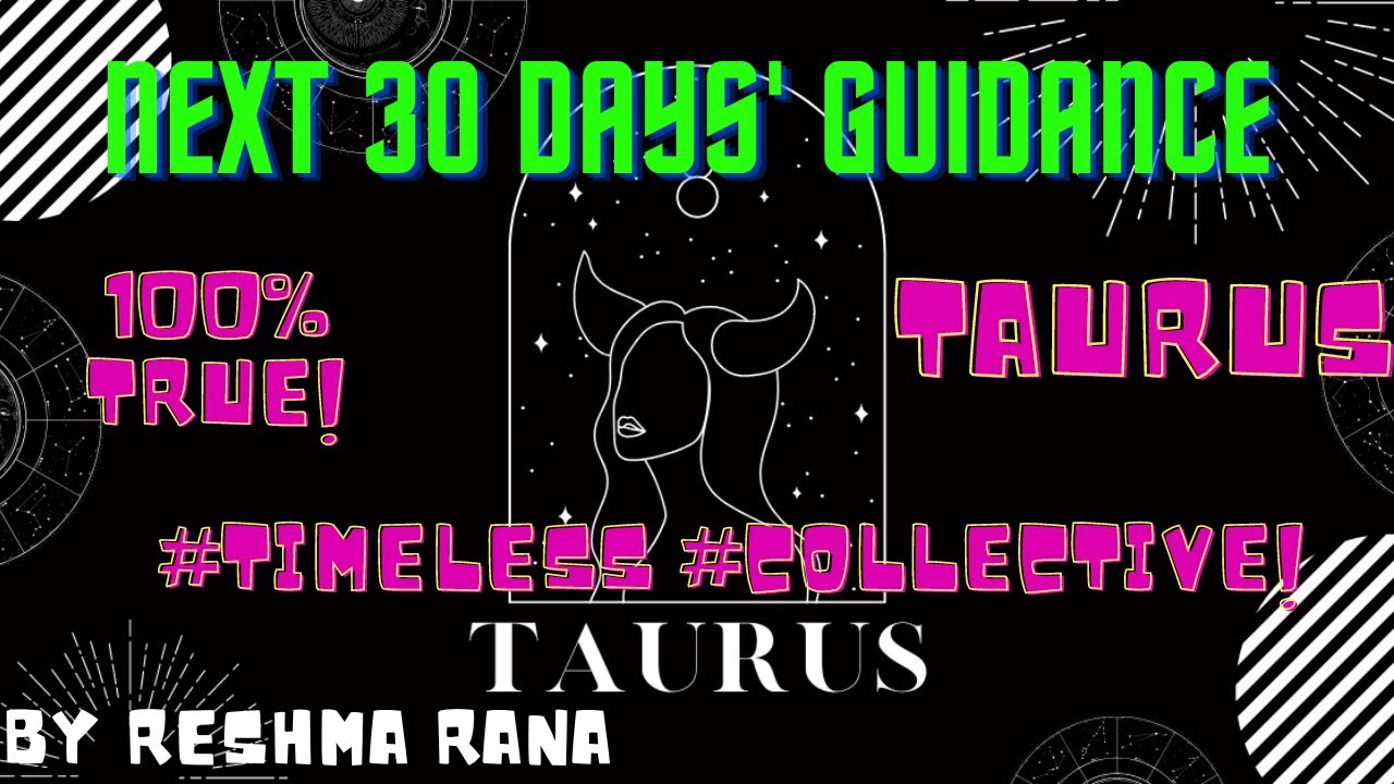 Taurus ♉️Next 30 Days "detailed Reading" 💕💏 Monthly Tarot Reading🔮# ...