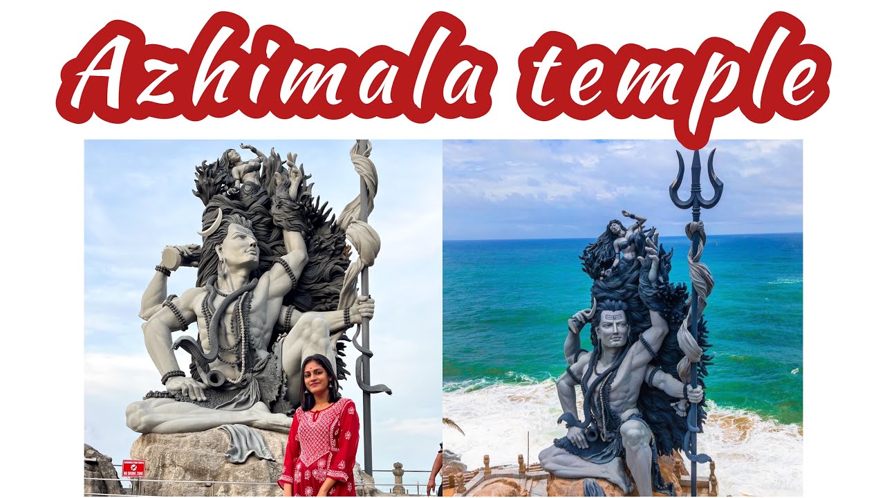 Azhimala Shiva temple || Tallest shiva statue in kerala || ആഴിമല ശിവ ...