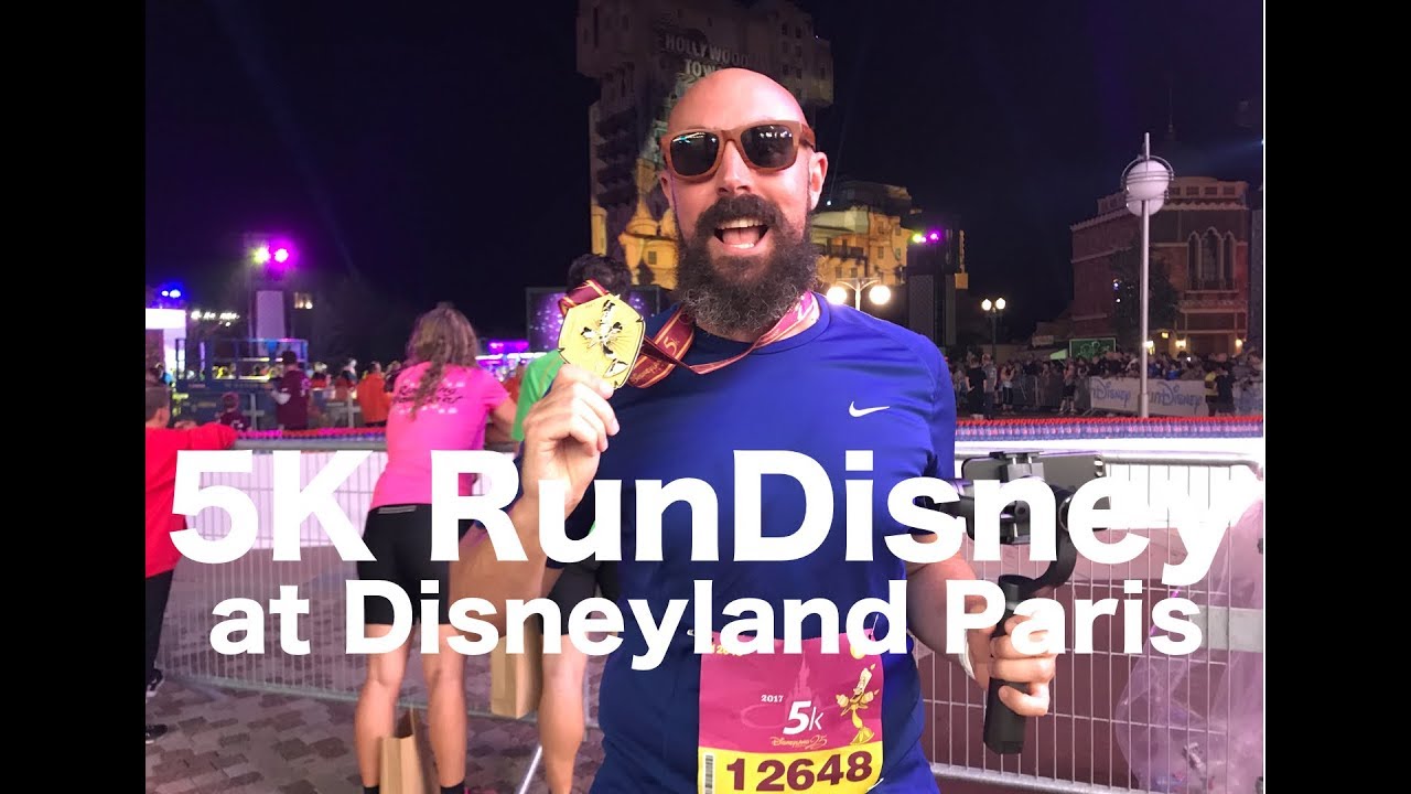 5K RunDisney at Disneyland Paris 2017 - YouTube