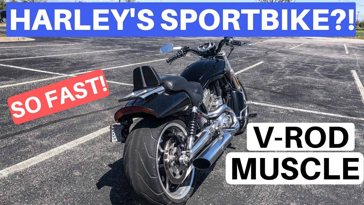 FIRST RIDE Harley Davidson V-ROD MUSCLE - YouTube