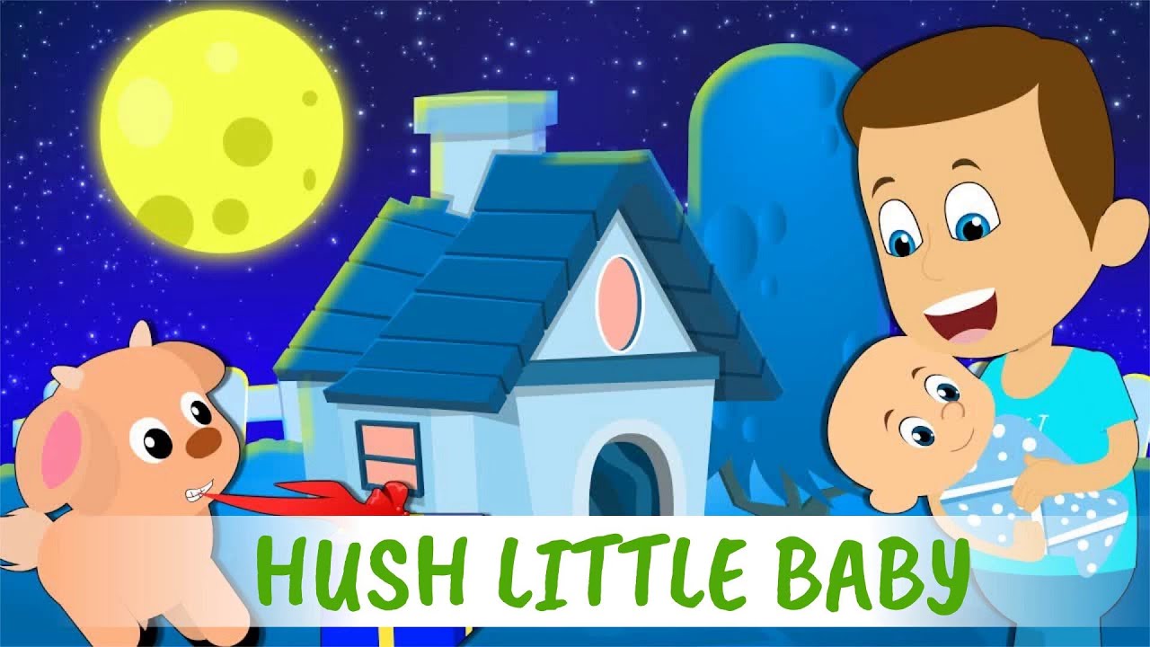 Hush Little Baby | Lullaby #kidsfun #rhymes - YouTube