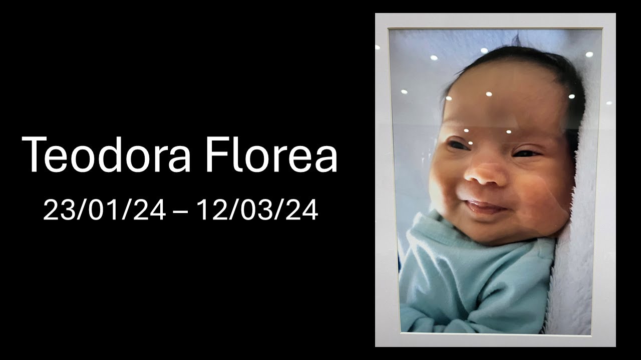 LIVE - Priveghi Sara-Teodora Florea (7 săptămâni) - YouTube