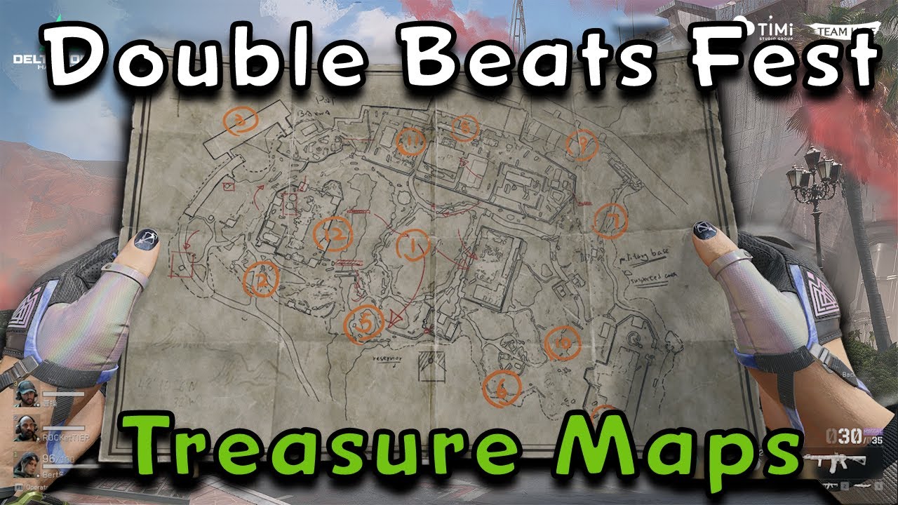 Zero Dam Treasure Maps - All Locations & Gameplay - YouTube