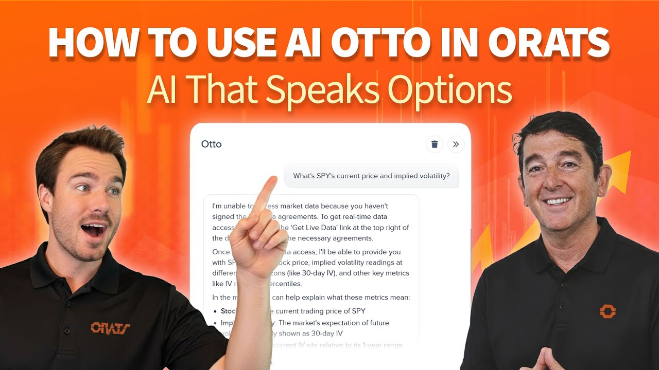 How to use AI Otto in ORATS to help your options trading | Driven By ...