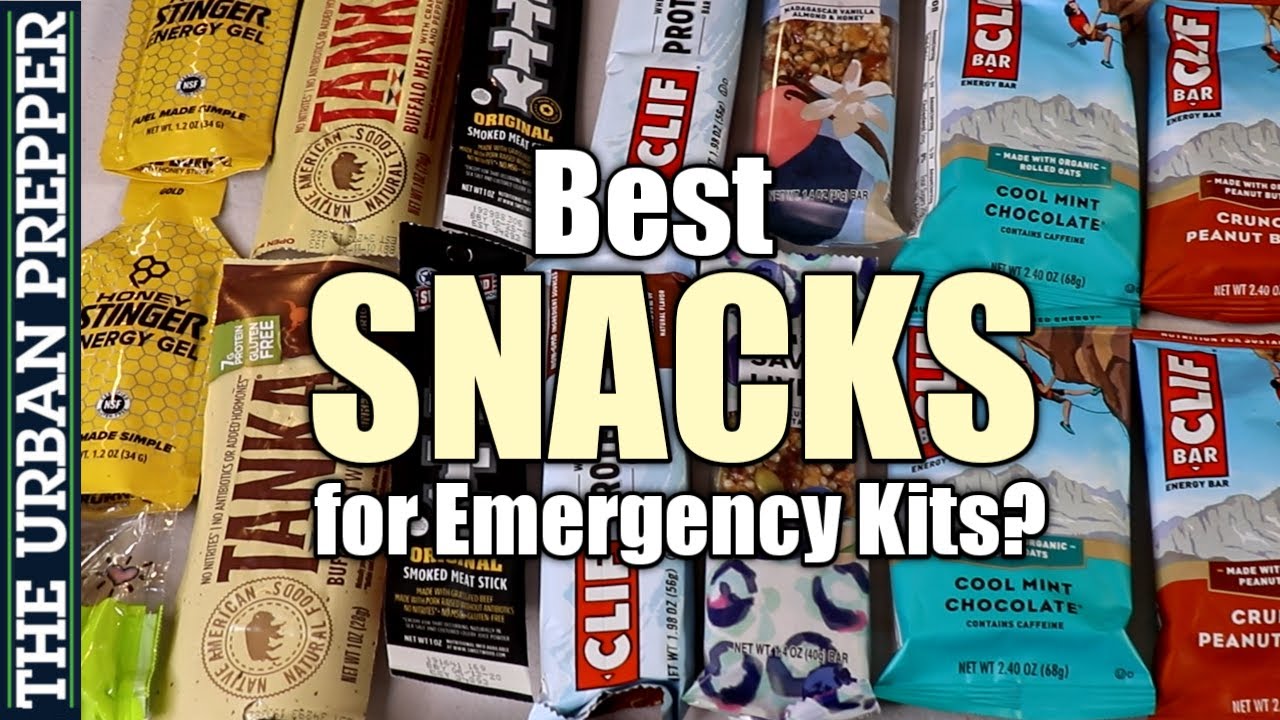 Best Snacks for your Emergency Kits? - YouTube