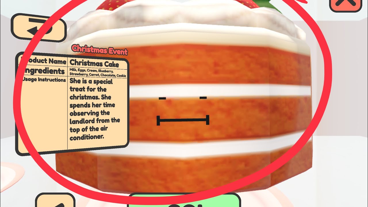 How to get Christmas cake (sorry for bad quality) - YouTube