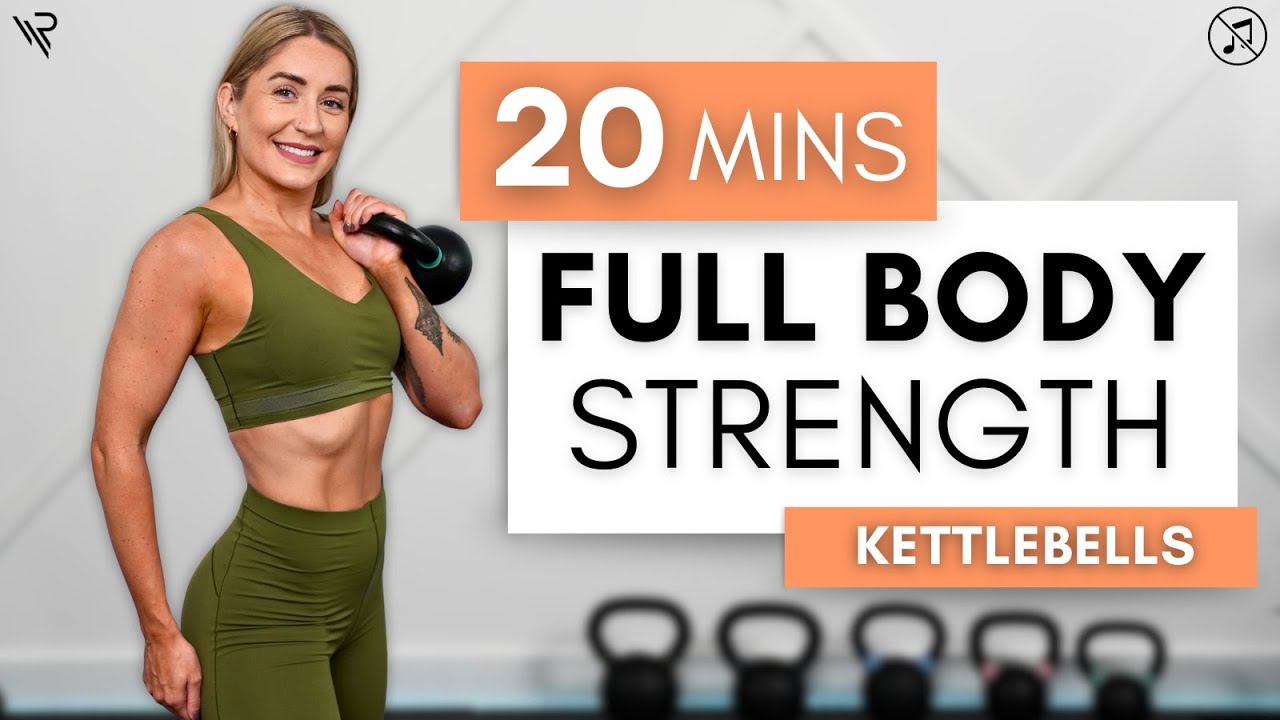 20 Min Full Body Kettlebell Supersets Workout | No Repeats - YouTube
