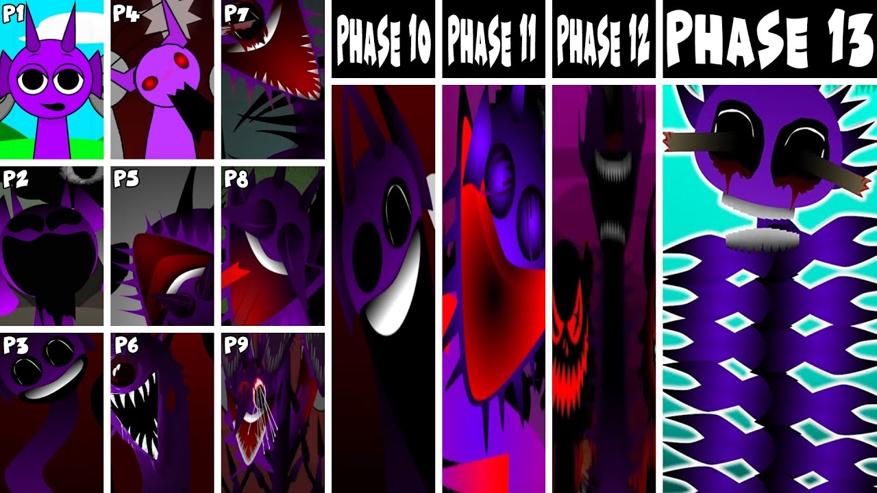 Srunki NEW Phases! Phase 1 VS Phase 2 VS Phase 3 VS Phase 4 VS Phase 5 ...