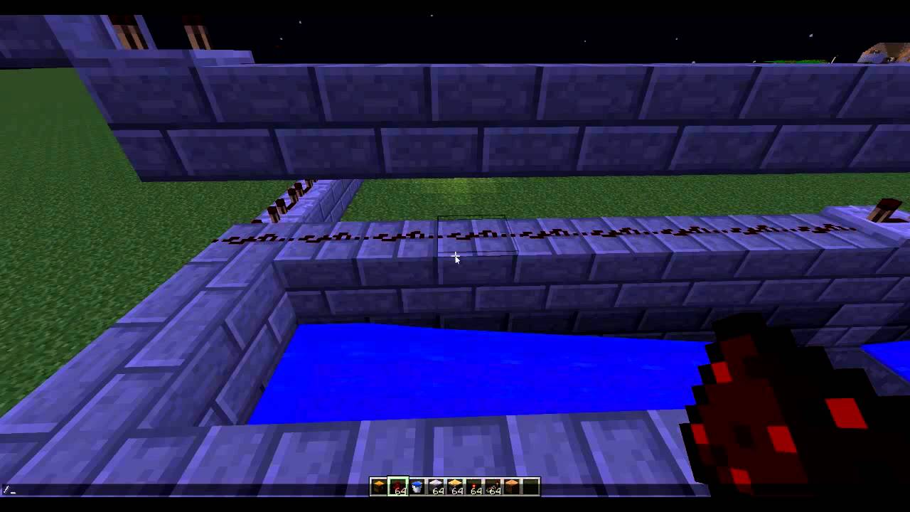 Minecraft how to make a huge automatic pumpkin / melon farm - YouTube