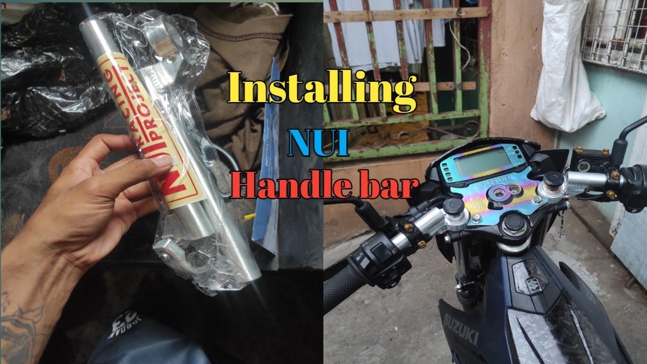 Installing NUI Handle bar Lowrise - YouTube