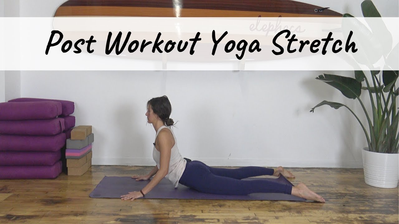 Post-Workout Yoga Stretch | Recovery (Melissa Wick) - YouTube