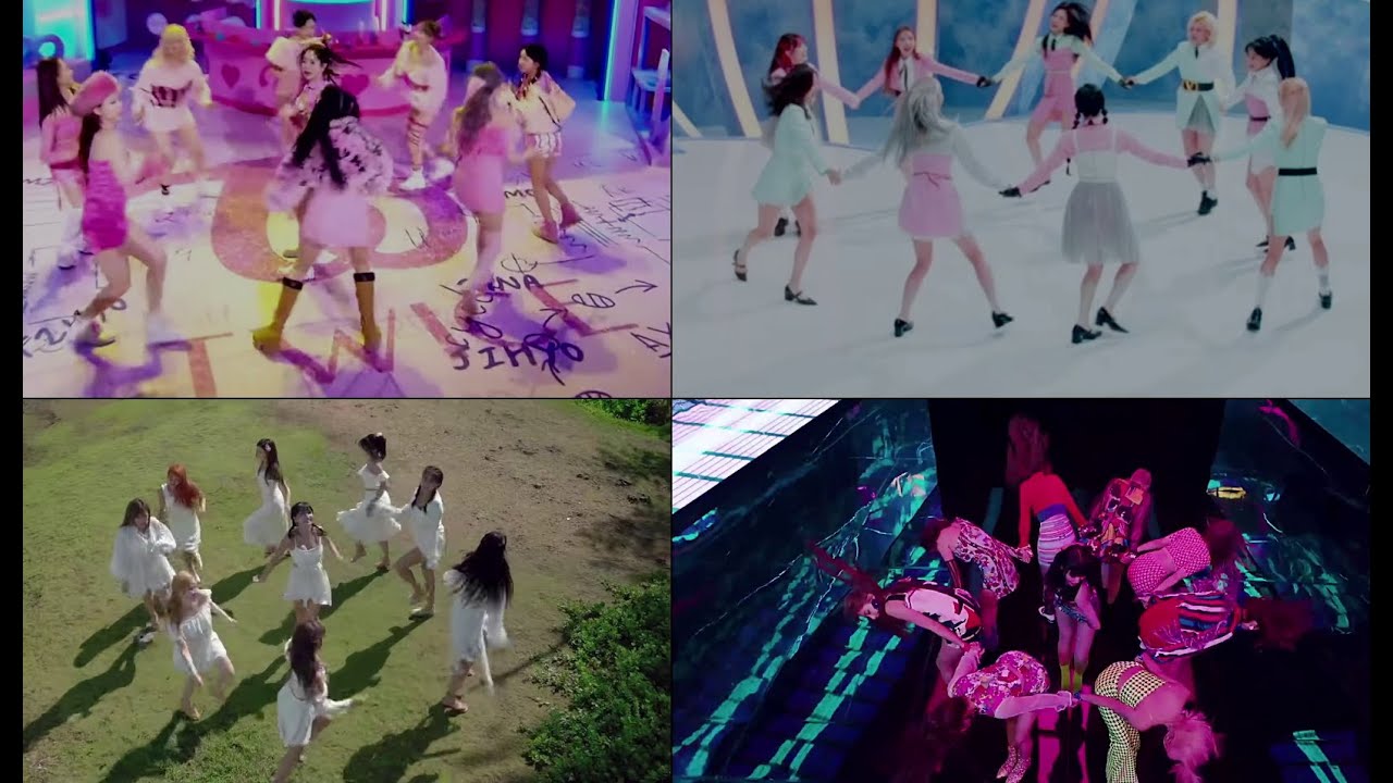 TWICE (트와이스) Circle Choreography Formations | 2016-2021 | (UPDATED) - YouTube