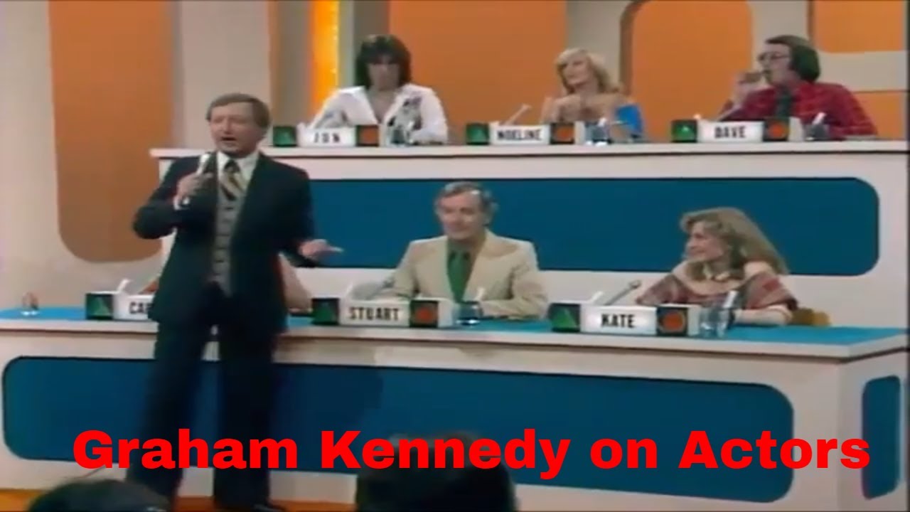 Graham Kennedy on Actors - YouTube