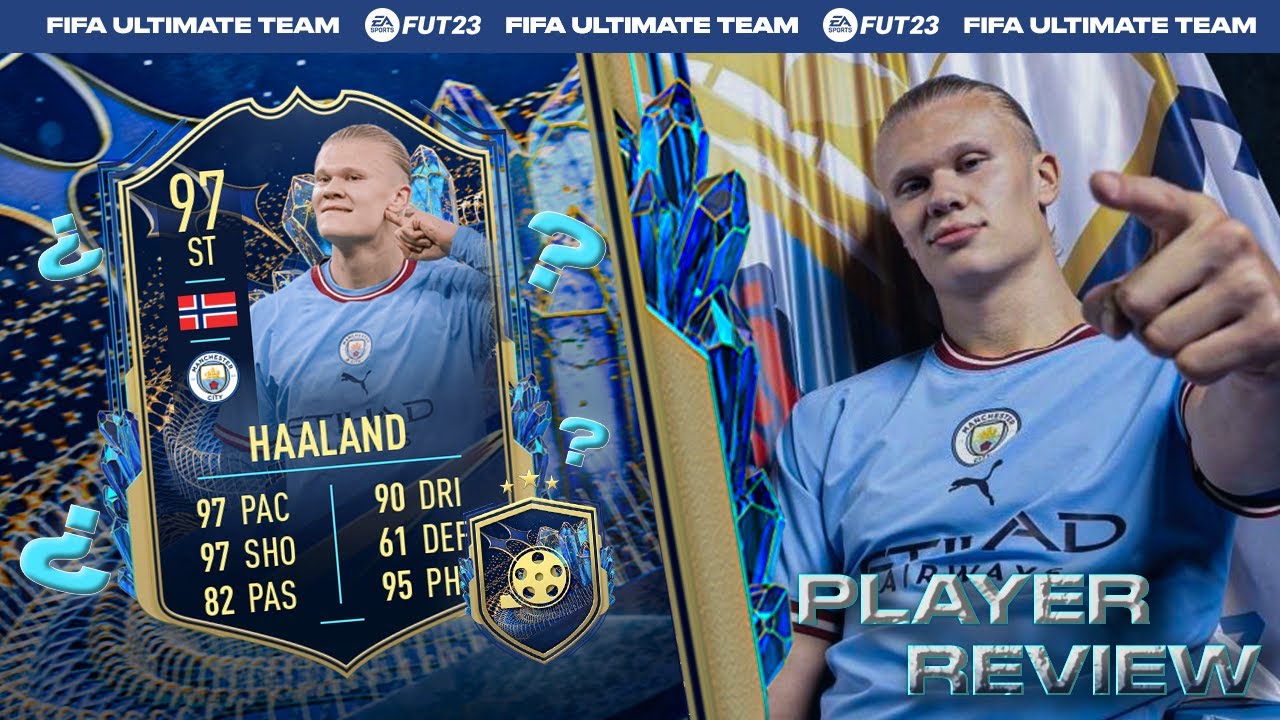 ¿ES UN DELANTERO PERFECTO?| ERLING HAALAND 97 TOTS| PLAYER REVIEW| FIFA ...