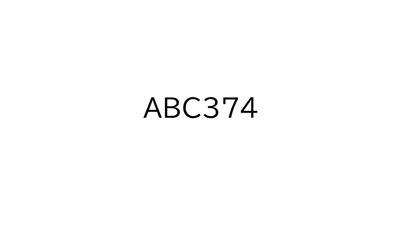ABC374 - YouTube
