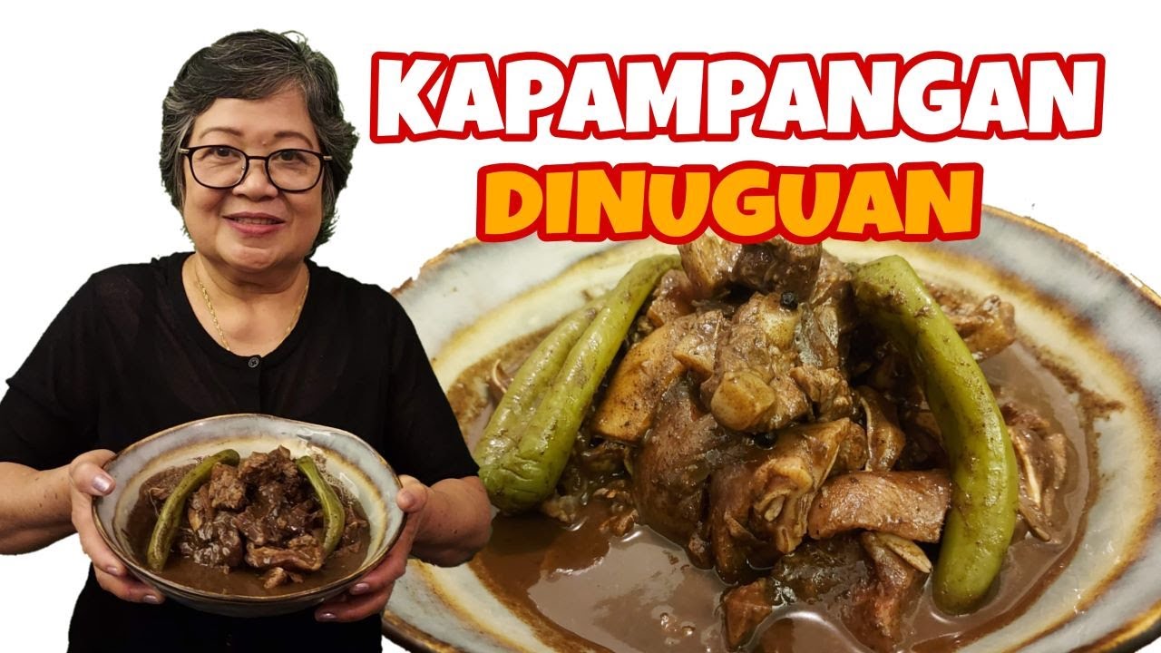 HOW TO COOKED DINUGUAN OR TIDTAD IN PAMPANGA - YouTube