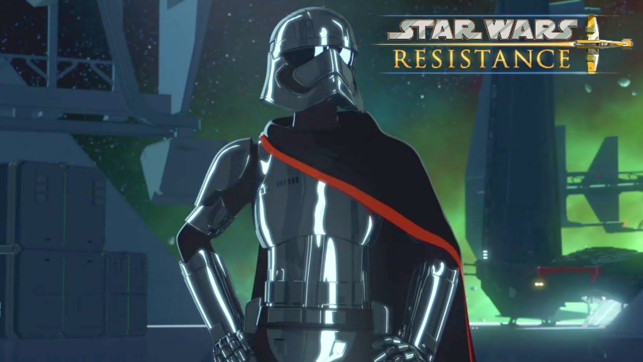 Phasma Every Scene in Star Wars: Resistance - YouTube